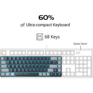 Video Games & Consoles | Portable 6 Mechanical Gaming Keyboard Mkbox ...